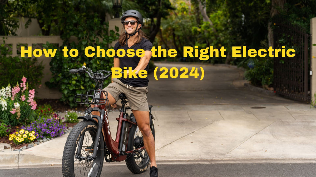 Buying an Electric Bike: How to Choose the Right Electric Bike (2024 ...