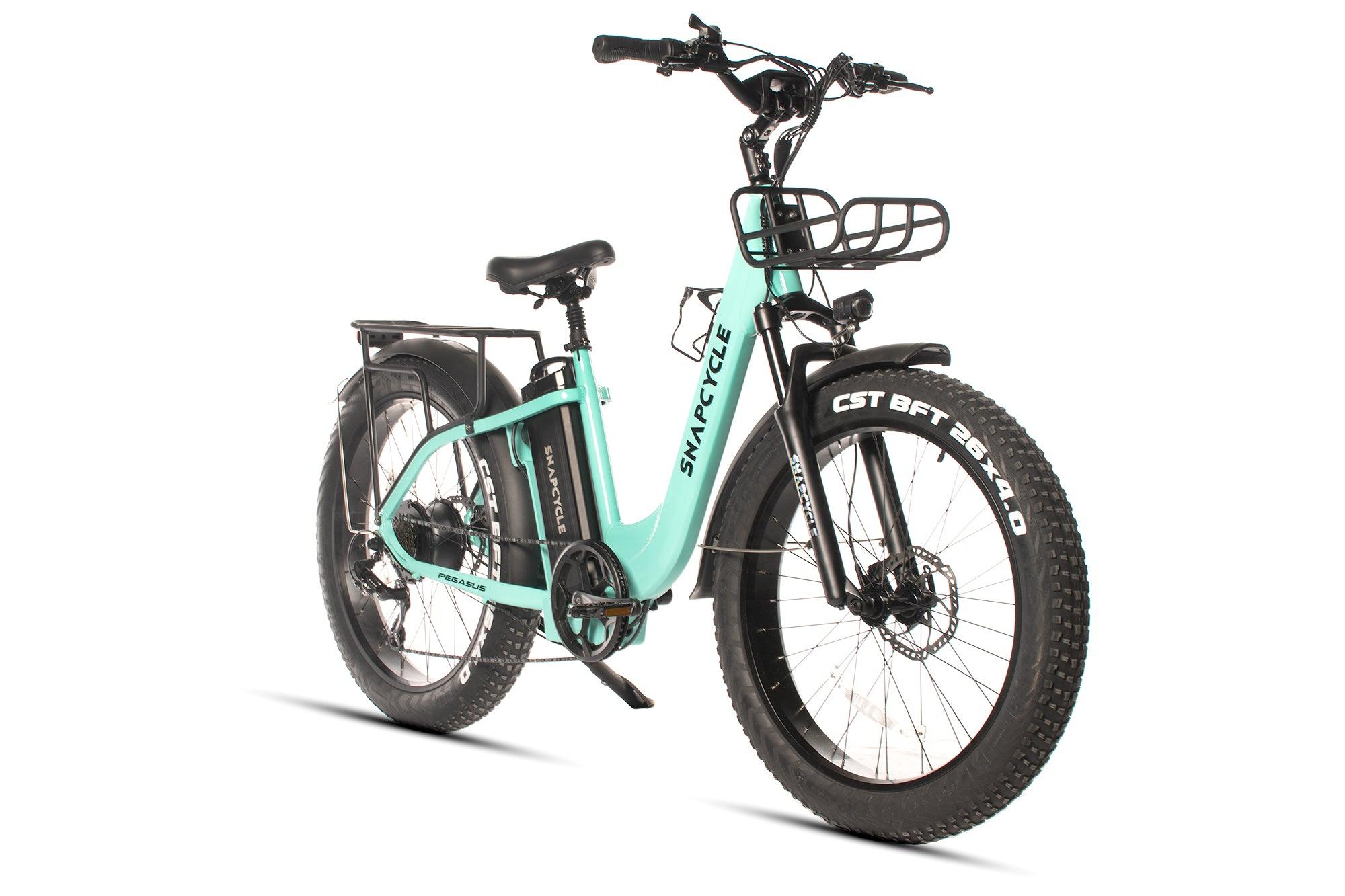 Snapcycle Pegasus Lite, Step-Thru Electric Fat Tire Bike Snapcycle Pegasus Lite, Step-Thru Electric Fat Tire Bike