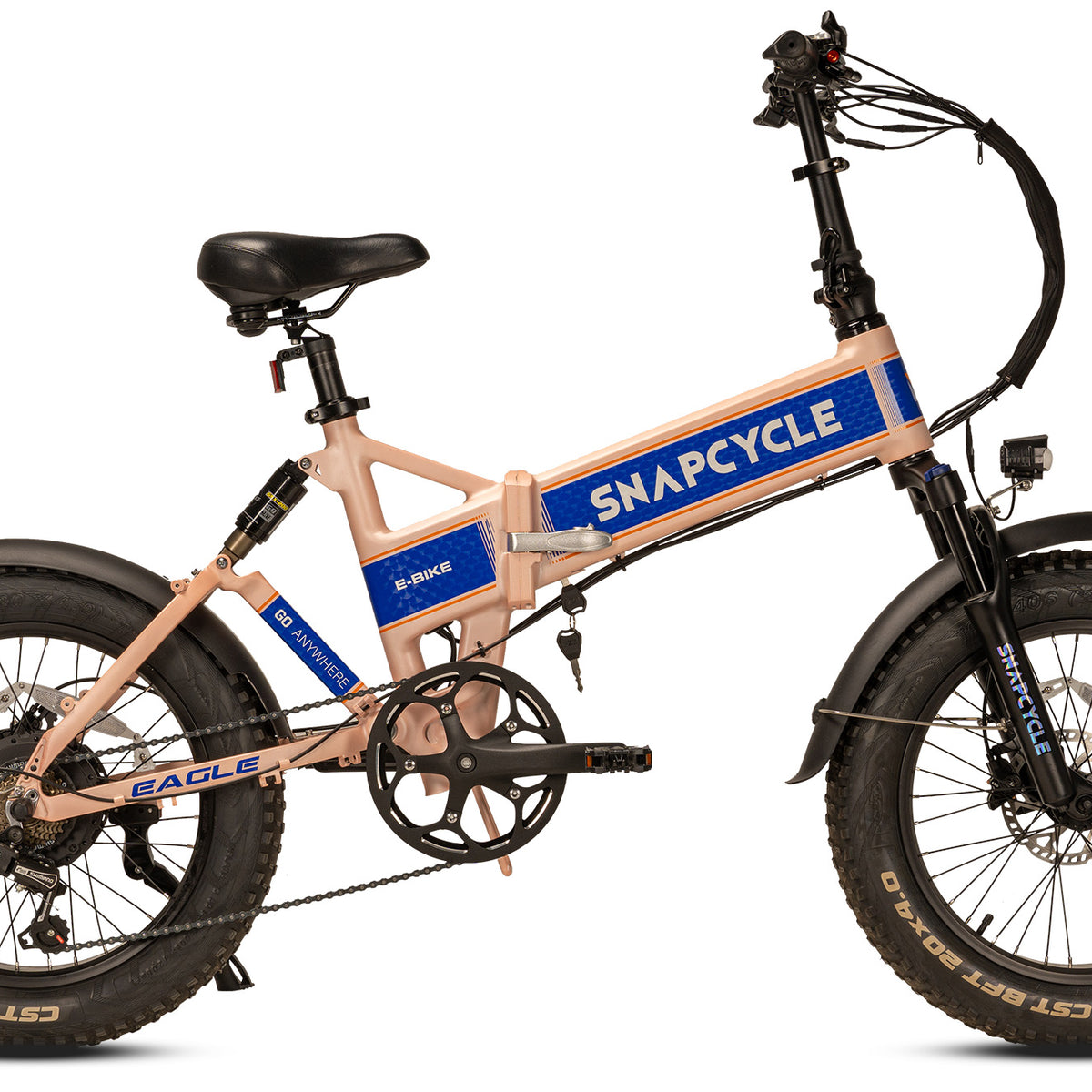 Snapcycle Eagle, Foldable Fat Tire Ebike | Snapcycle – Snapcycle Bikes