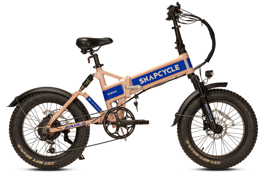 Snapcycle Eagle, Foldable Fat Tire Ebike | Snapcycle – Snapcycle Bikes