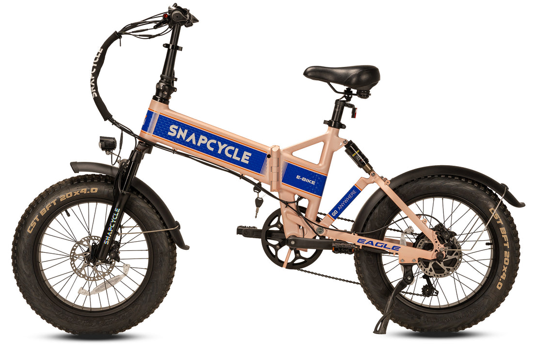 Snapcycle Eagle, Foldable Fat Tire Ebike | Snapcycle – Snapcycle Bikes