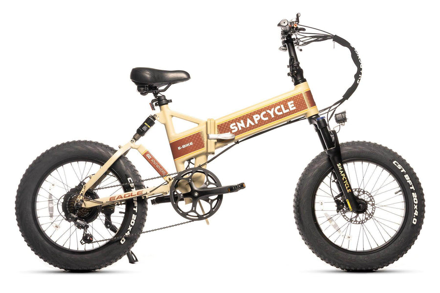 Snapcycle Eagle, Foldable Fat Tire Ebike | Snapcycle – Snapcycle Bikes