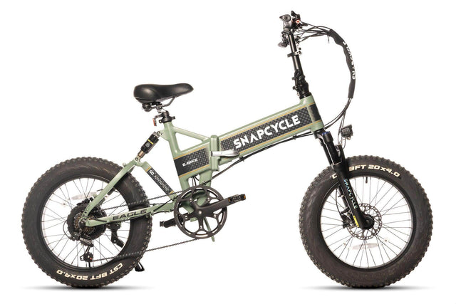 Snapcycle Eagle, Foldable Fat Tire Ebike | Snapcycle – Snapcycle Bikes
